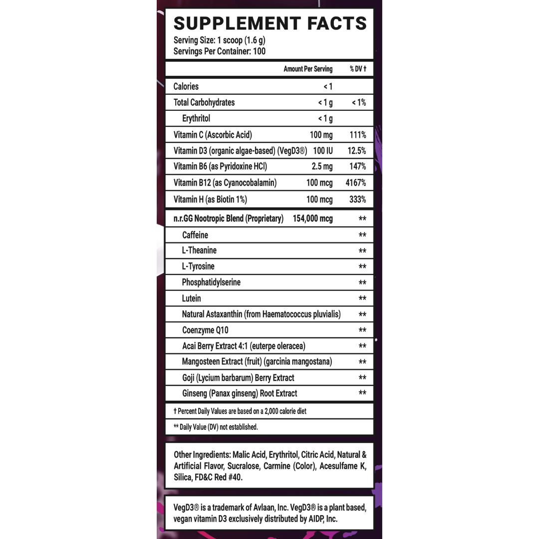 Vei's Bloodlust 100 Serves | Gamer Fuel New Zealand – Gamer Fuel NZ