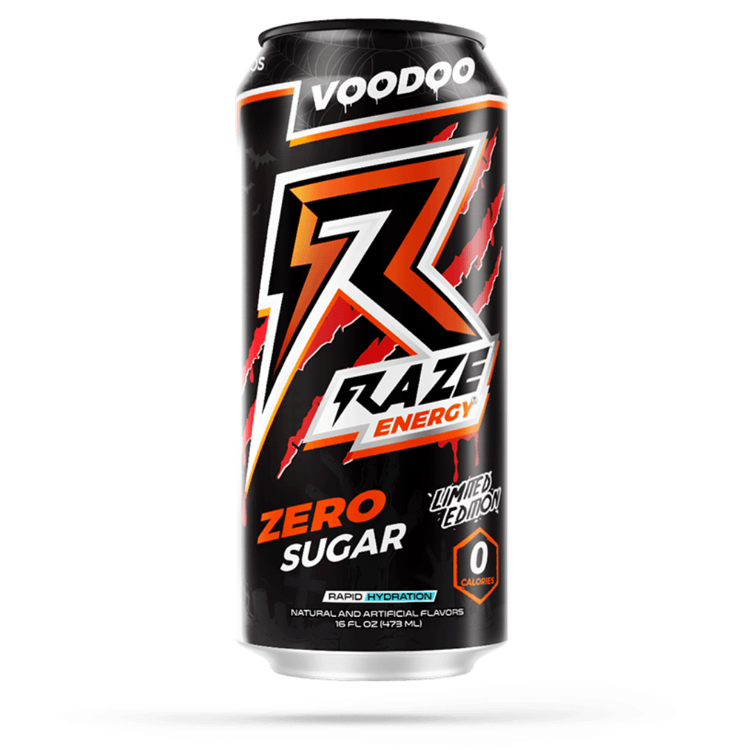 Raze Energy Drink 473ml Voodoo (4 Pack) | Gamer Fuel New Zealand ...